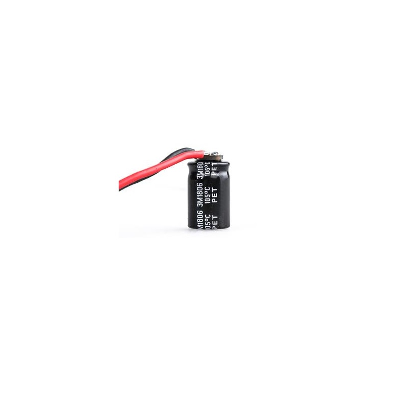 Condensateur Rubycon ZLH 470µF 35V avec PCB pour drone