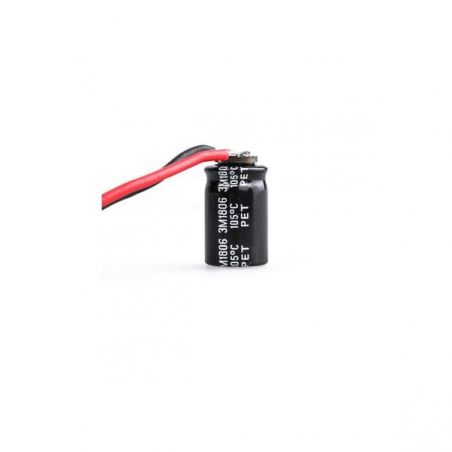 Condensateur Rubycon ZLH 470µF 35V avec PCB pour drone