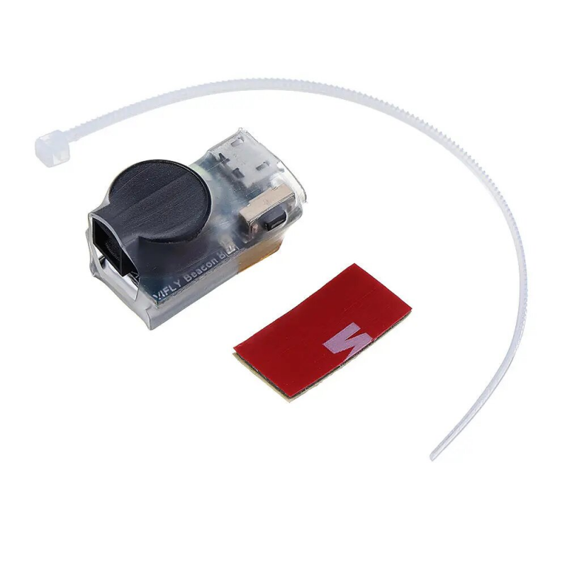 Buzzer autonome et alarme 100dB VIFLY Beacon pour drone DJI et multirotors.